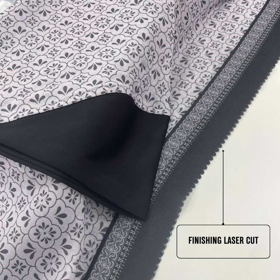 Tudung Bawal Cotton Awning / Bidang 45 / Bawal Corak / Tudung Bawal ...