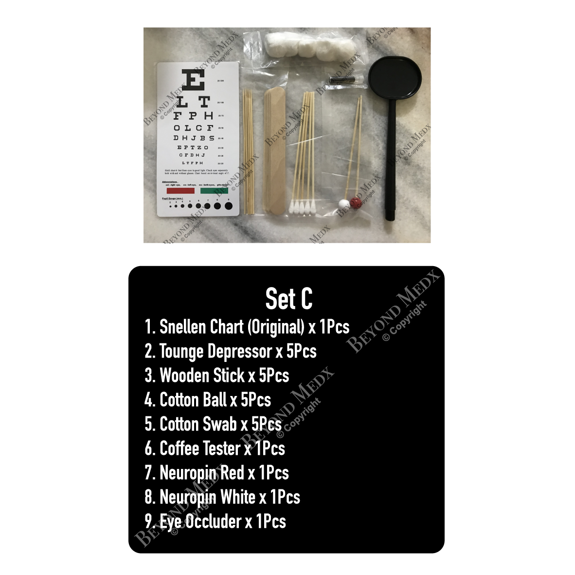 Beyond Medx Neurological Assessment Complete Kit / Neurokit / Neurology ...