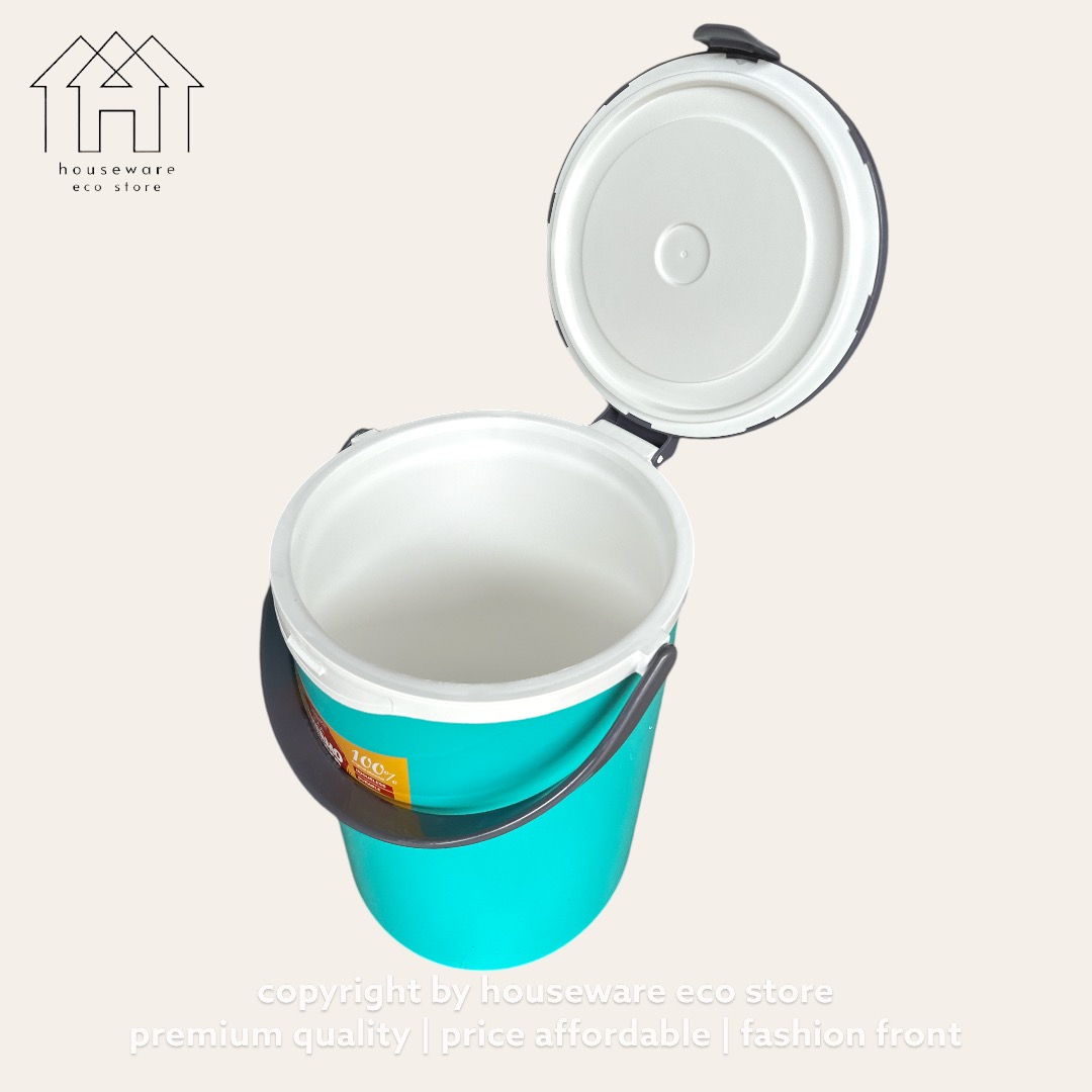 LAVA Heavy Duty Ice Bucket Insulated Food Rice Bucket Ice Box Picnic ...