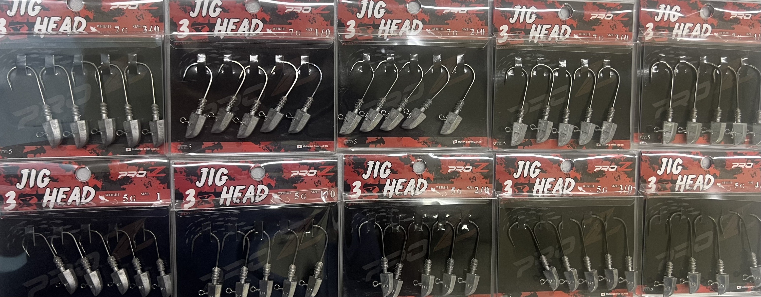Pro z jig head 5PCS 3x STRONG JIG HEAD 5G , 7G SOFT PLASTIC WORM ...