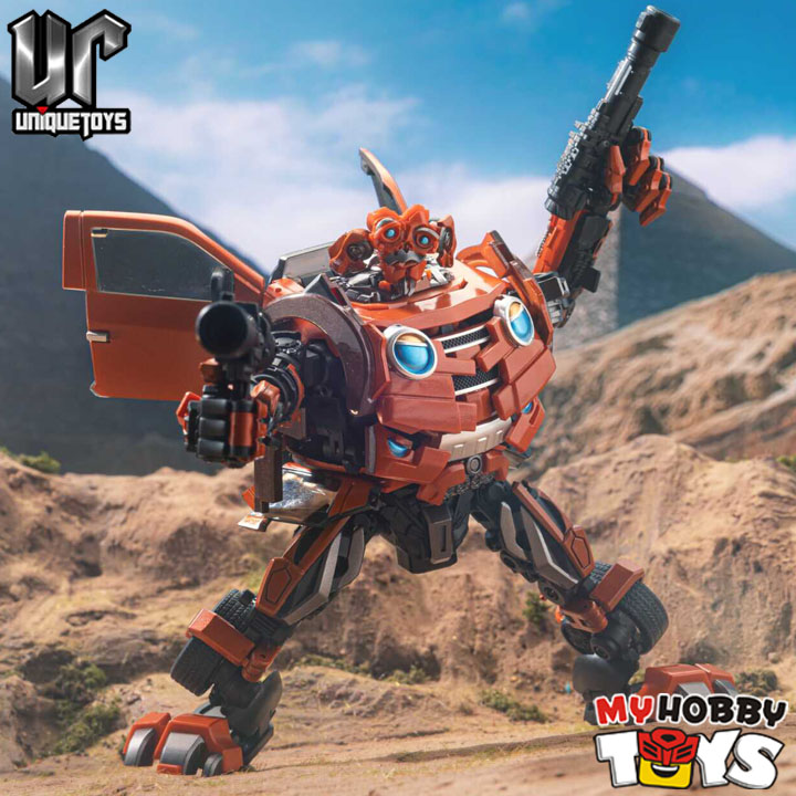 Unique Toys Transformable Robot - UT R07 R-07 Dumber ( Movie ROTF Mudflap ) MPM Scale UT-R07 ...