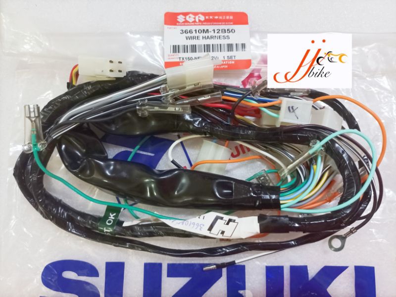 RG RGV TXR150 GAMMA PANTHER SUZUKI WIRING HARNESS FULL SET WAYER wiring ...