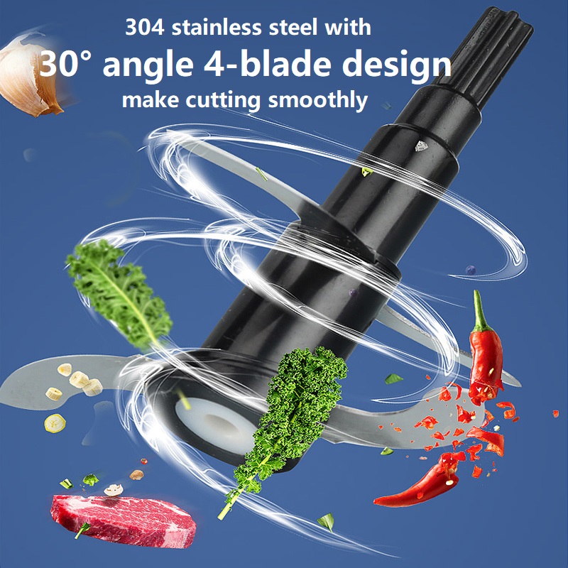 Aicook x Maidronic 900mL Electric Capsule Chopper Food Blender Mixer ...
