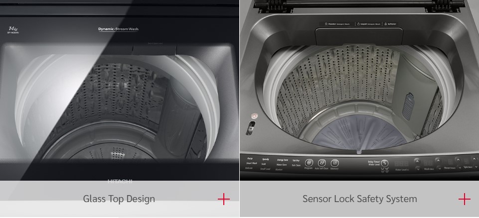 HITACHI 10KG Dynamic-Stream Wash Dynamic-Stream Washing Machine SF ...