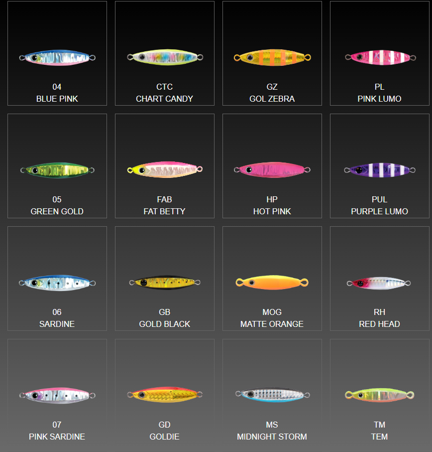 ZEREK SPEED SLIDER 20g / 30g Jig Zerek Speed Slider Fishing Jig ...