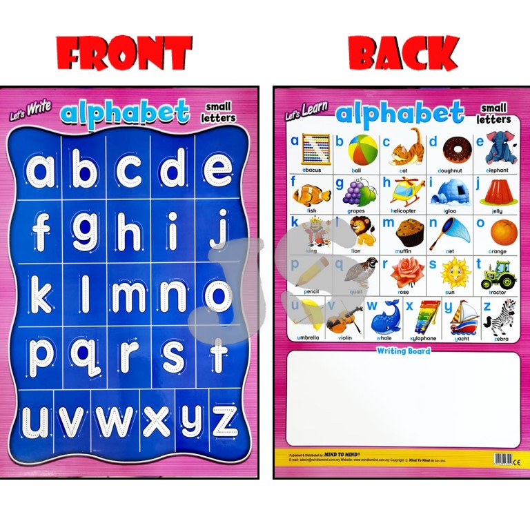 LET'S WRITE ABC OR NUMBER 123 WRITING BOARD FOR LITTLE FINGERS ...