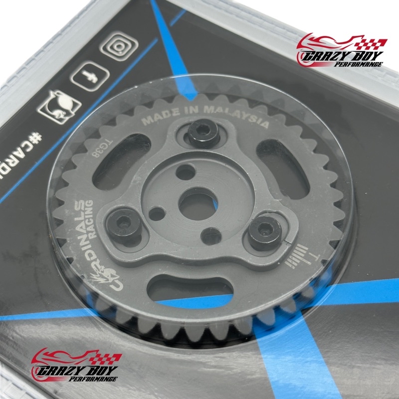 CARDINALS RACING ADJUSTABLE TIMING GEAR Y16ZR Y16 [ 3 SCREW ] CAM PULLY ...
