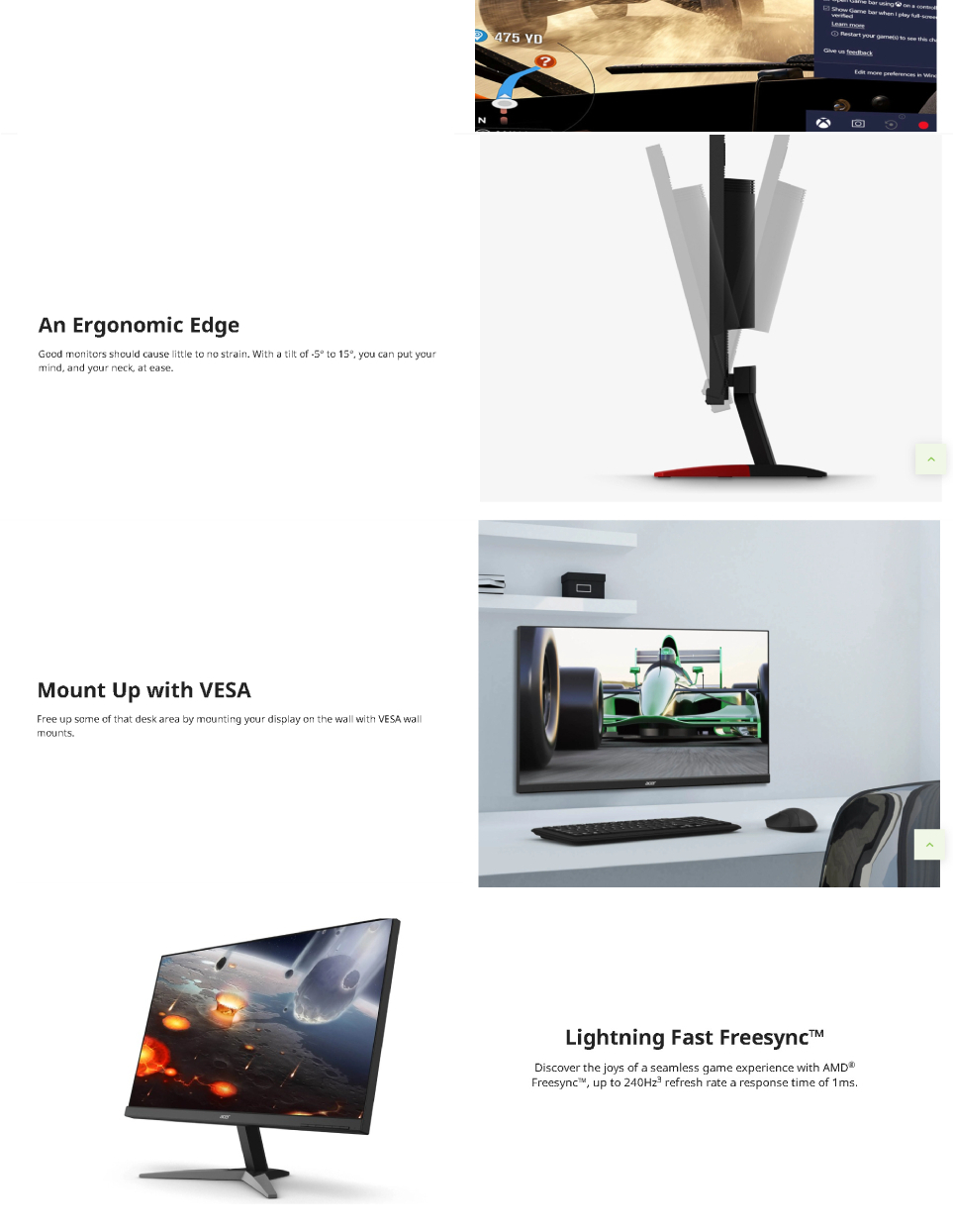 Acer Nitro KG271 M3 FHD IPS 180Hz Gaming Monitor (27") KG271 | Shopee ...