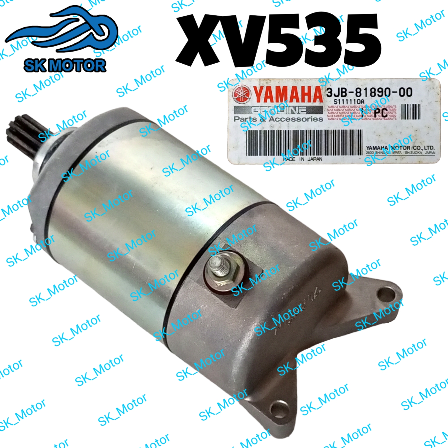 Yamaha VIRAGO XV 535 700 750 1000 1100 Original Starter Motor Assy ...