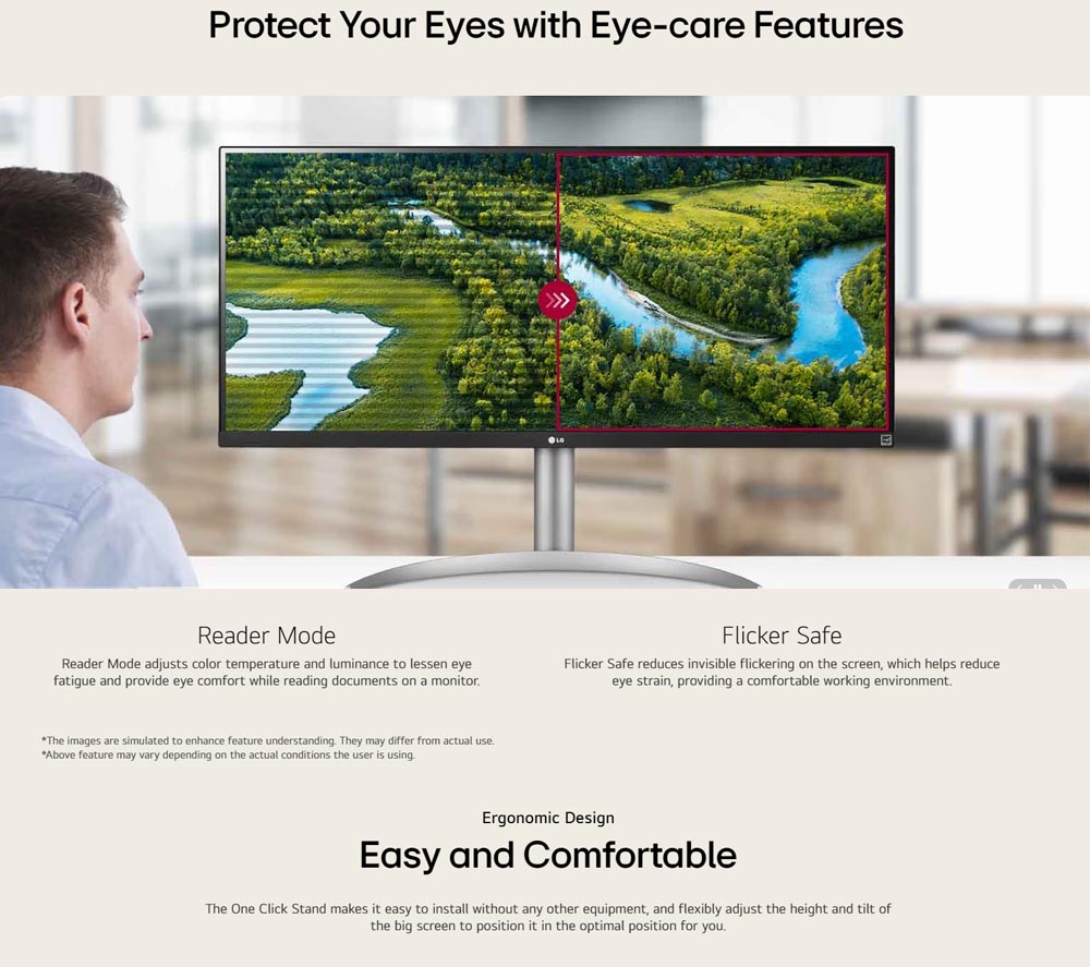 LG 34WQ650-W / 34WK650 34" ULTRAWIDE FHD GAMING MONITOR ( IPS /100Hz ...