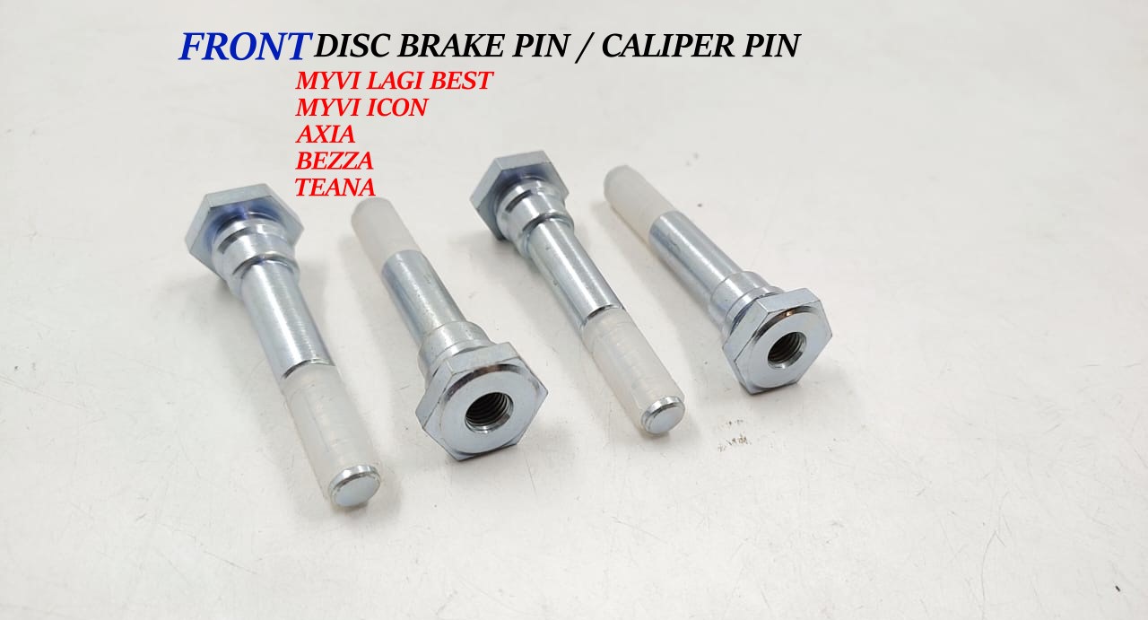 FRONT DISC BRAKE PIN CALIPER PIN WITH RUBBER PERODUA MYVI LAGI BEST ...
