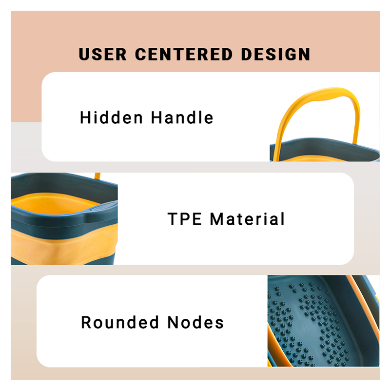 LINK Foldable Foot Bath Foot Massage Bucket Portable Foot Bath Tub ...