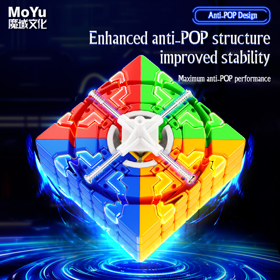 [JPEARLY] Moyu Cubing Classroom Meilong 7x7 V2 | Standard / Magnetic ...
