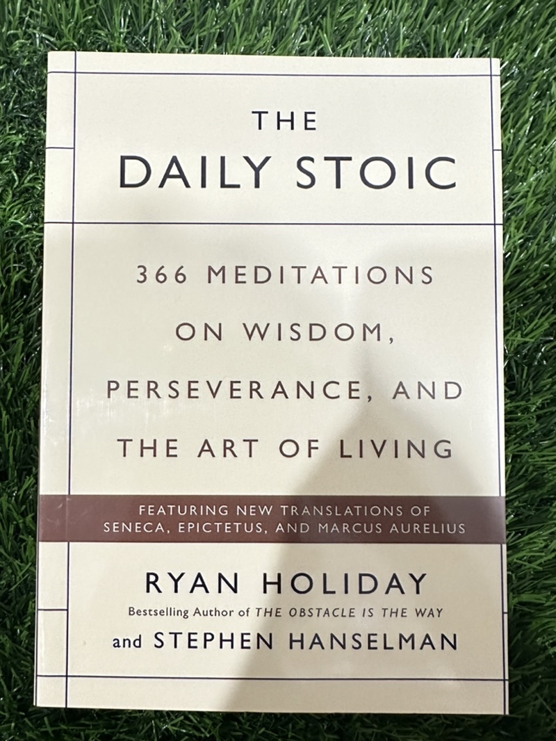 (Ready Stock) The Daily Stoic: 366 Meditations on Wisdom, Perseverance ...