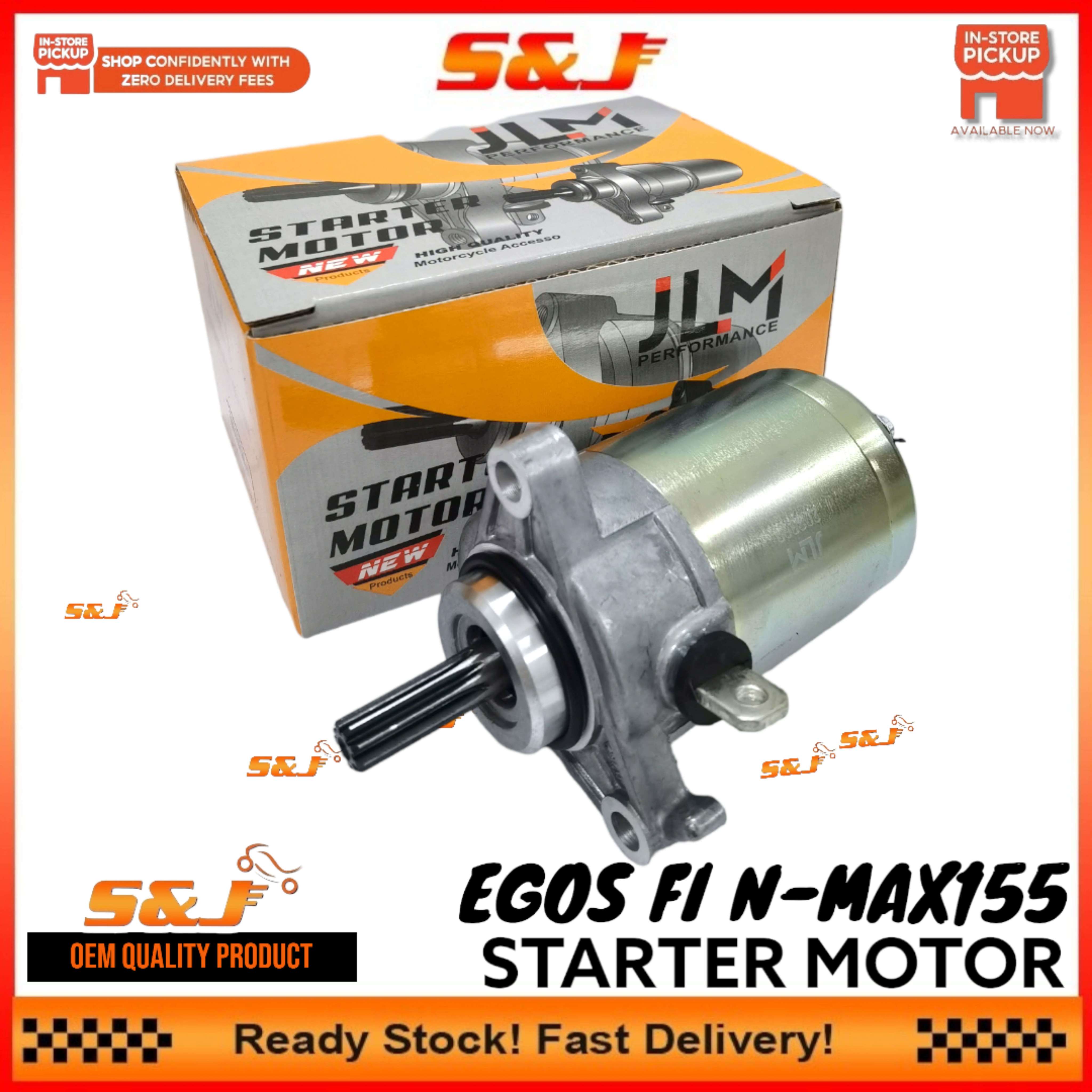 JLM YAMAHA NMAX 155 NMAX155 N-MAX EGOS FI 54P STARTER MOTOR ASSY MOTOR ...