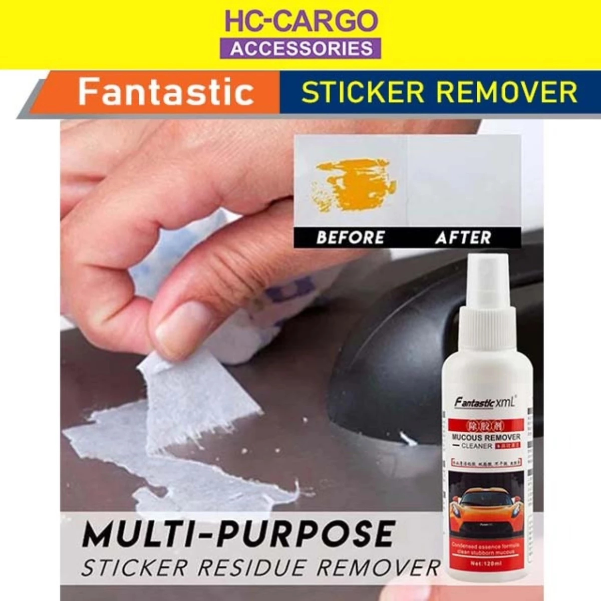 Fantastic Double Tape Sticker Remover Spray (120ml) | Shopee Malaysia