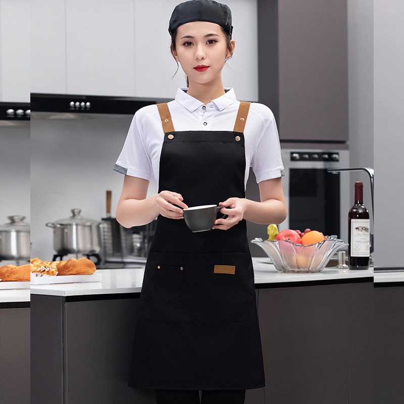 Waterproof Apron Kitchen H-Type Water Proof Unisex With Front Pocket 围裙 ...