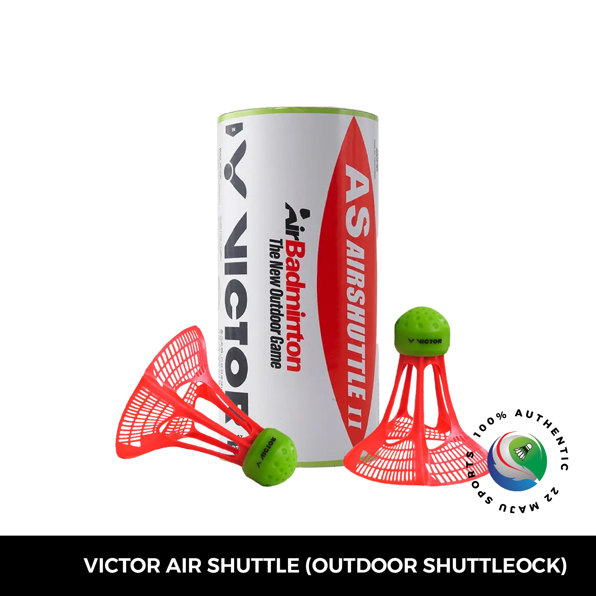 VICTOR AS AIRSHUTTER J ( OUTDOOR SHUTTLECOCK ) | Shopee Malaysia