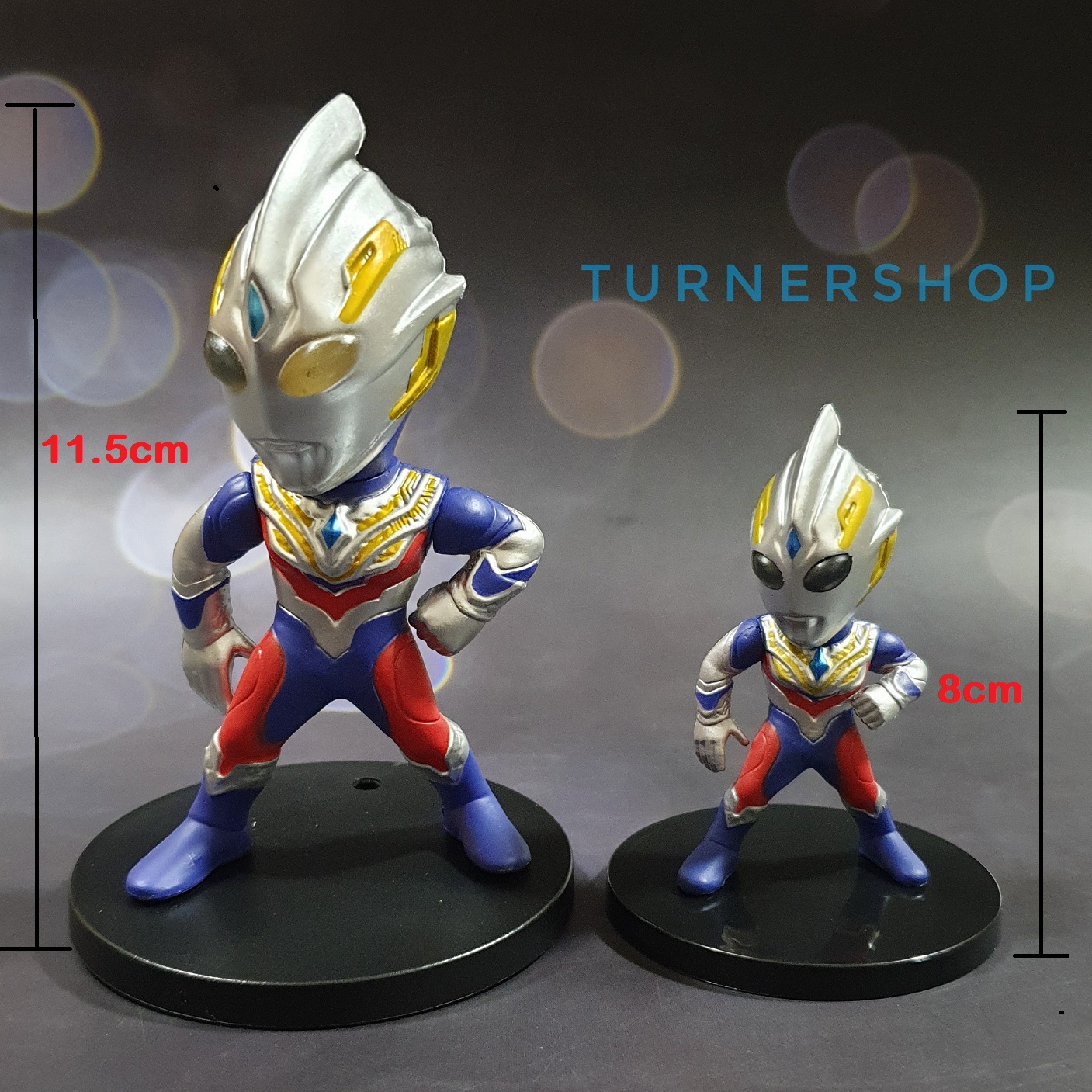 Ultraman Fat Cute PVC Action Figure Dolls Decorative Ornaments Toys ...