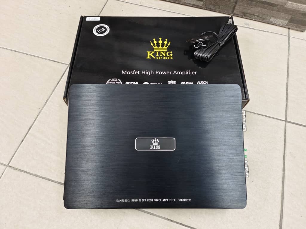 COMBO Set MonoBlock Amplifer 3000w+12" SubWoofer 1800w DMDC VOICE COIL ...