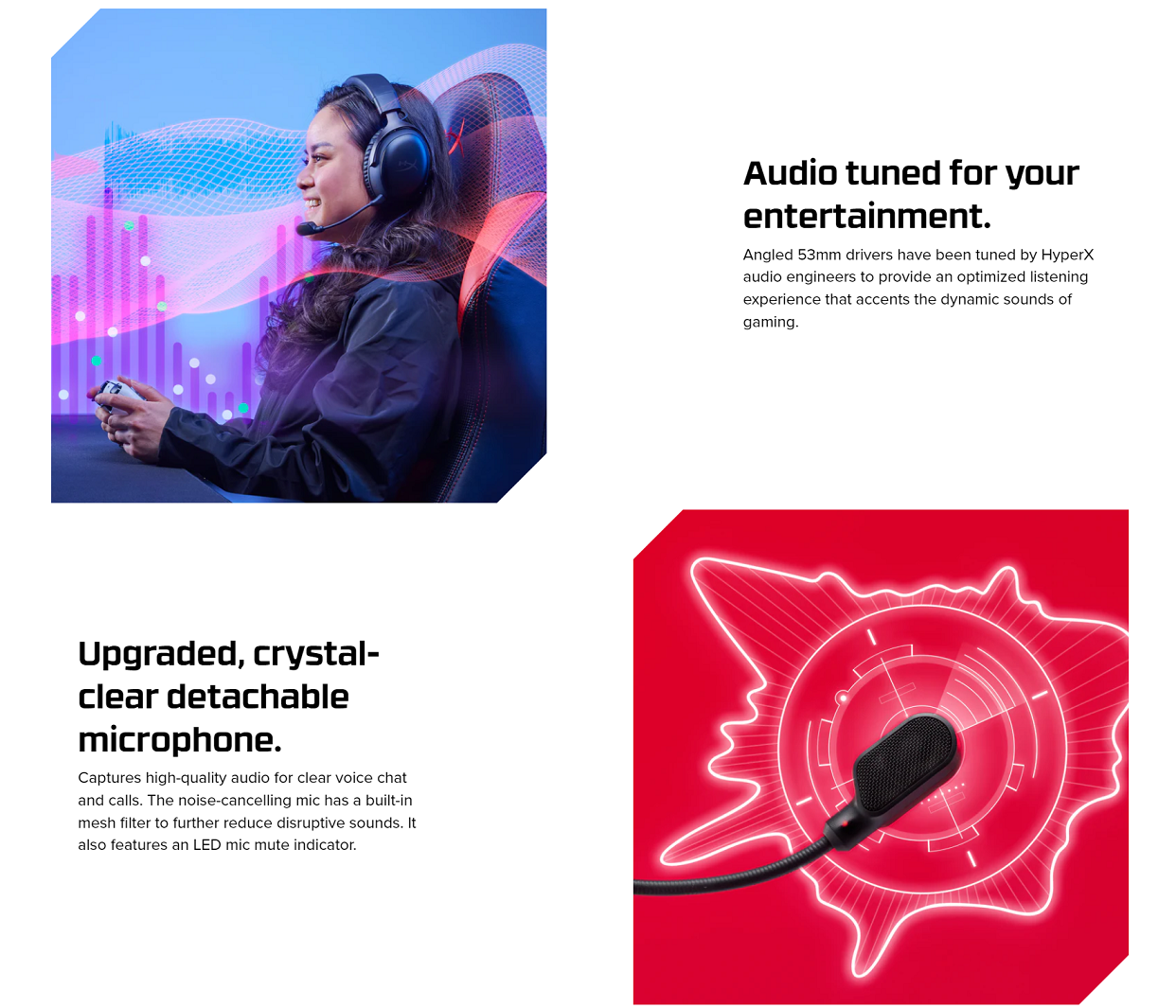 HYPERX HYPER-X CLOUD III WIRELESS GAMING HEADSET HEADPHONE WITH DTS ...