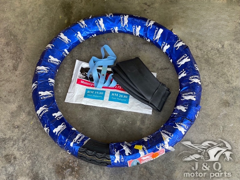 TIRE TYRE TAYAR TT CHEETAH CTH100 80/90-17 TUBE TYPE TUBETYPE | Shopee ...