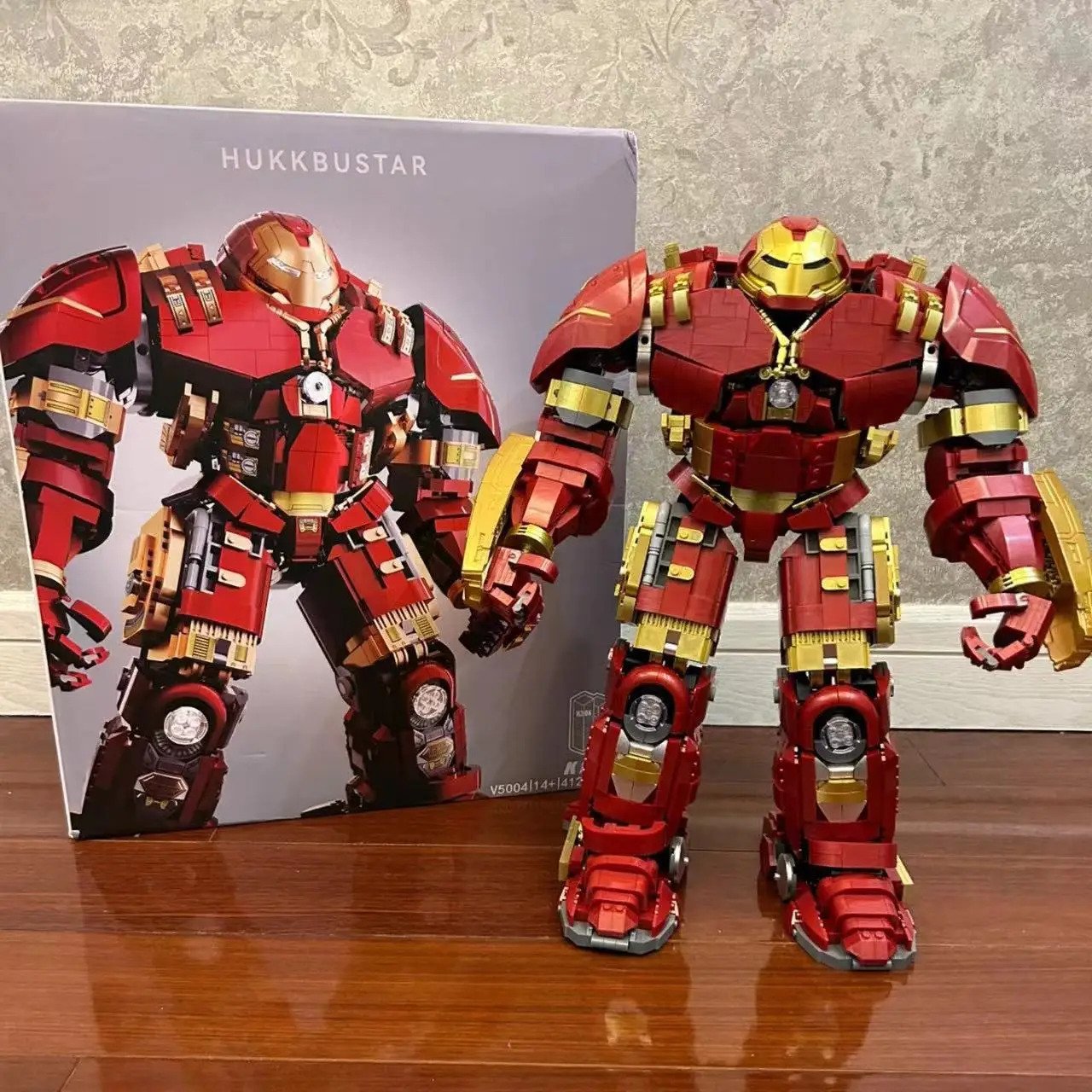 K Box V5004 Super Heroes Hulkbuster Building Block | 4,123 PCS | Shopee ...