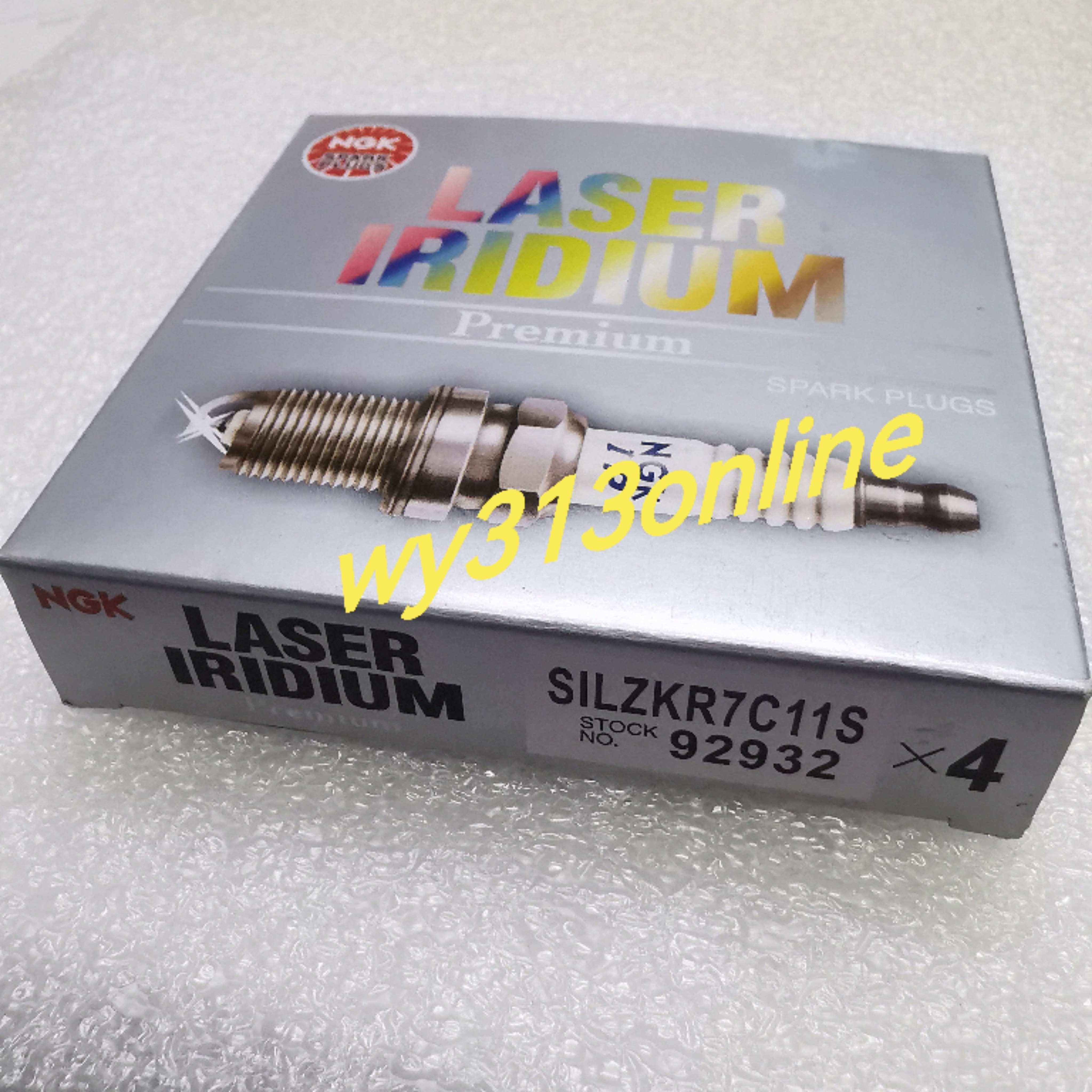 (1set=4pcs) Original NGK Laser Iridium Spark Plugs SILZKR7C11S 92932 ...