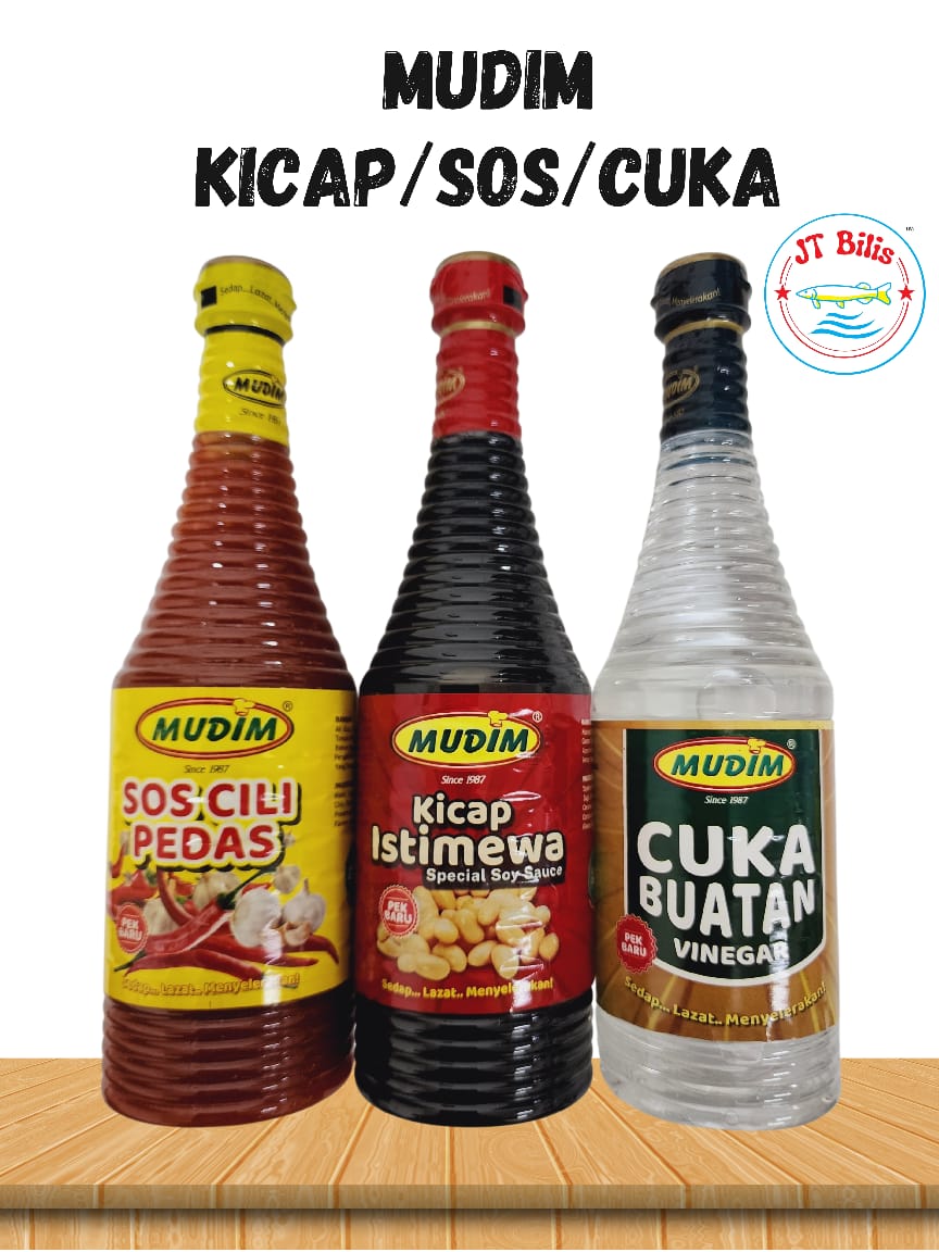Mudim Kicap Istimewa / Sos Cili / Cuka | Shopee Malaysia
