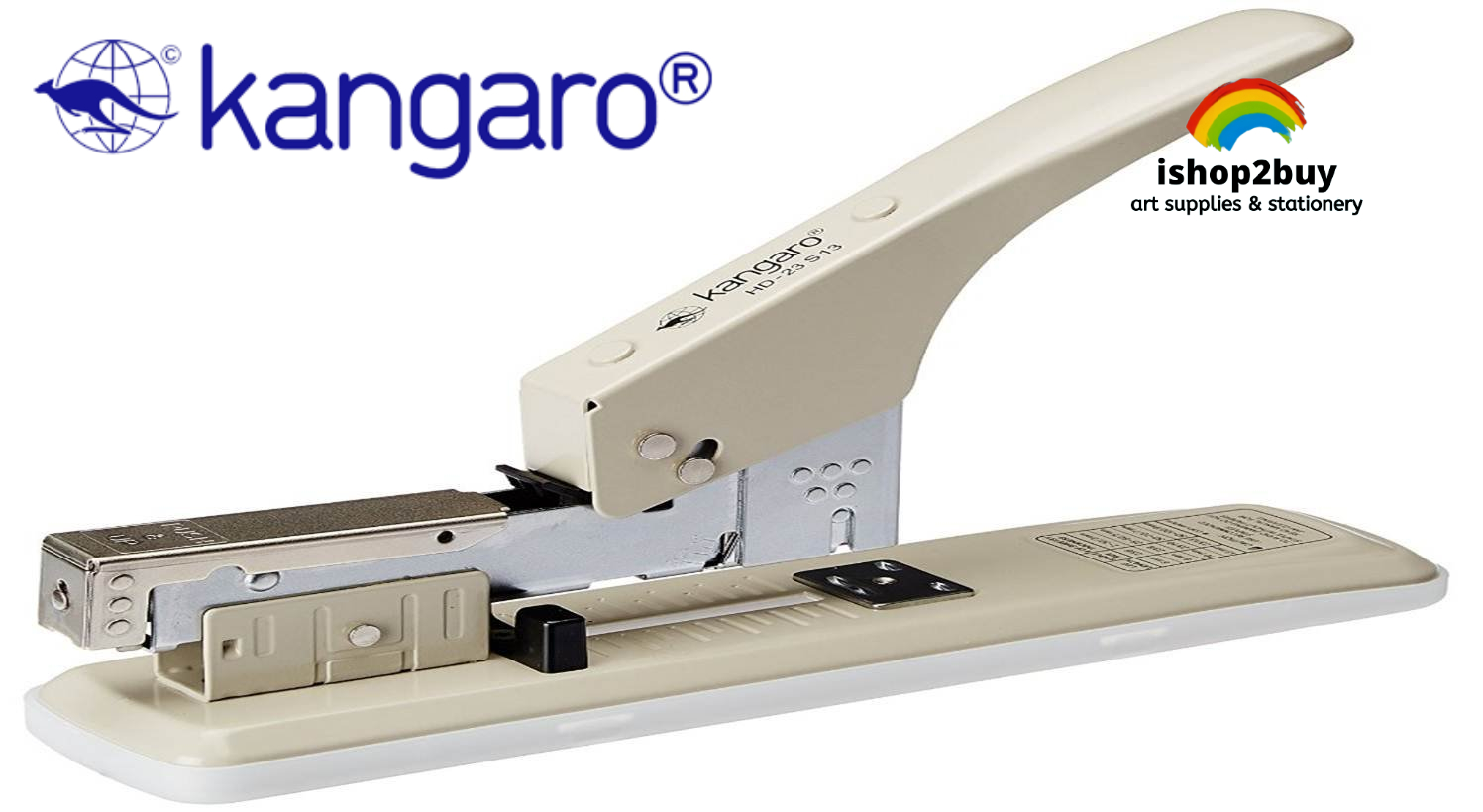 KANGARO HD-23S13 Stapler Heavy Duty Stapler HD23S13 Pengokot | Shopee ...