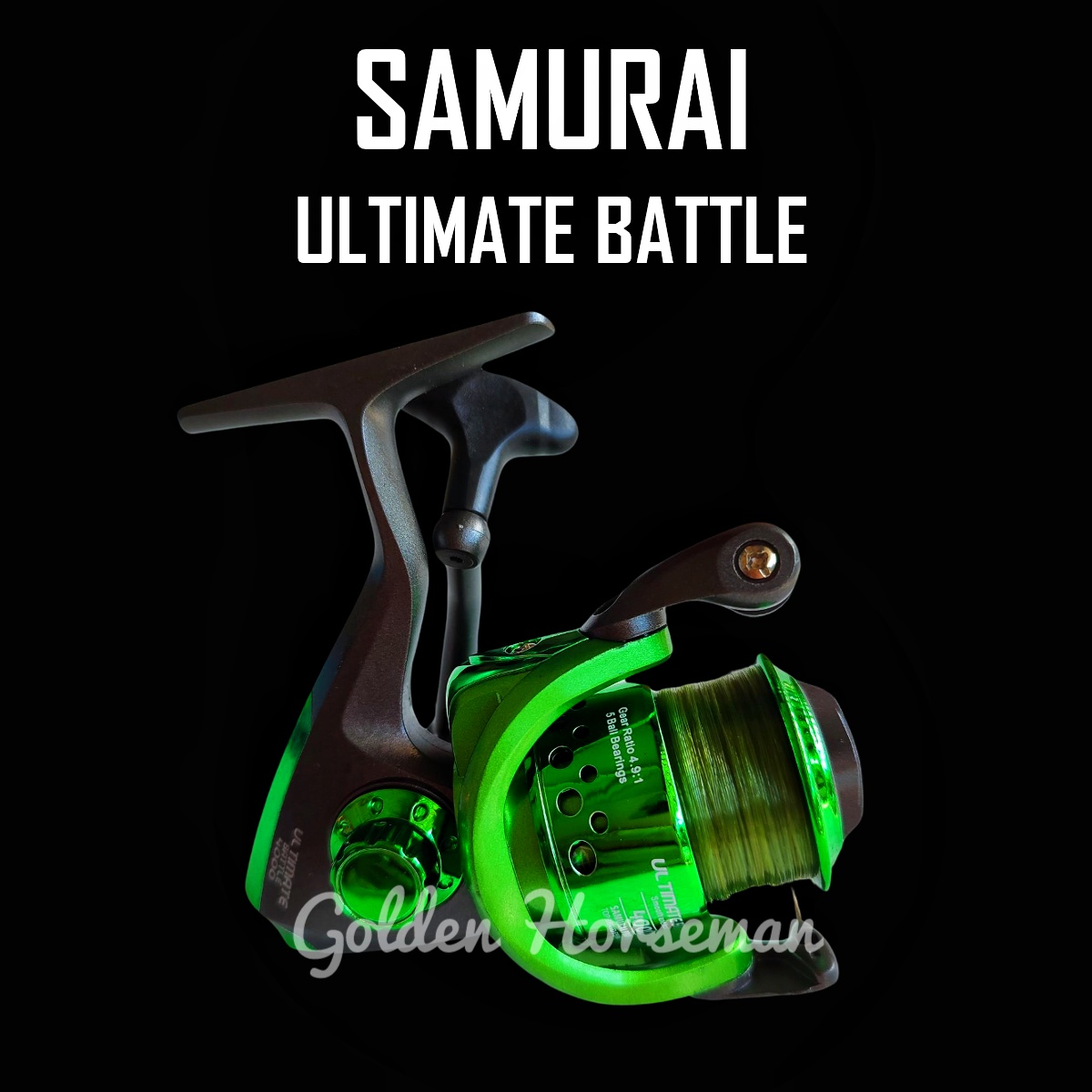 🔥🆂🅰🅻🅴🔥 SAMURAI ULTIMATE BATTLE Fishing Reel Mesin Pancing | Shopee Malaysia