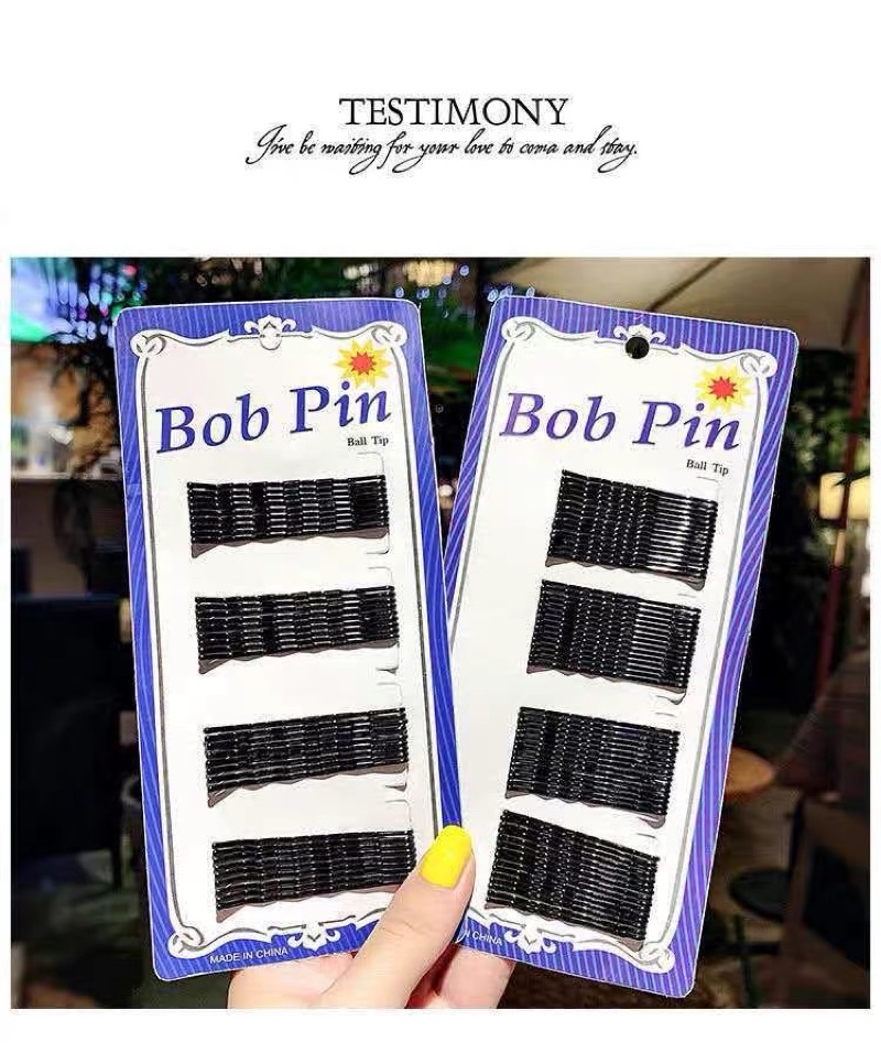 Pin Hitam Rambut Klip Bobby Pin Hair Pin Hair Pins Black Bob Pin Hair ...