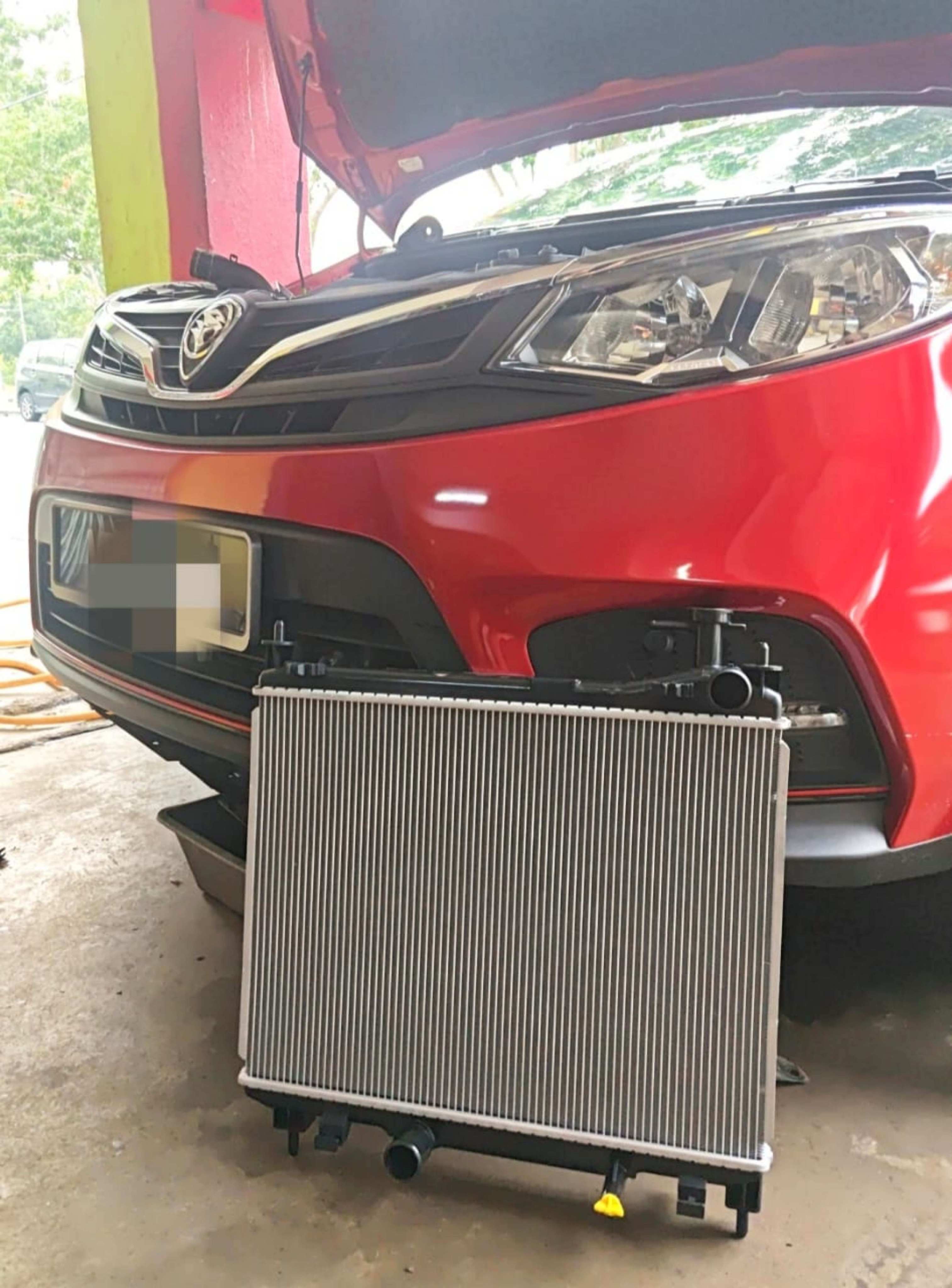 proton iriz persona vvt radiator tangki air Auto Double layer HIGH ...