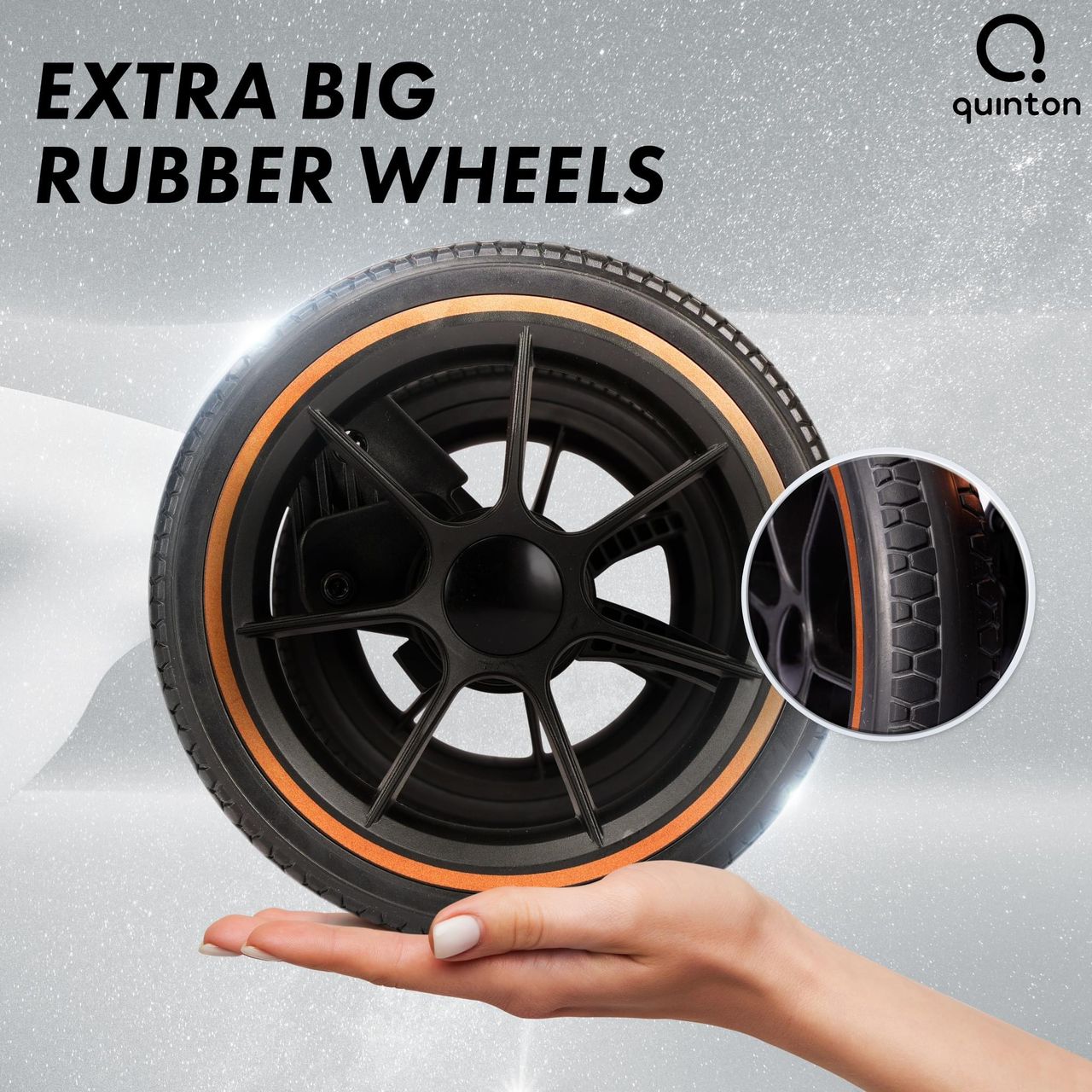 Quinton New Limited Roxy Auto Fold Compact Stroller for Baby Newborn to ...