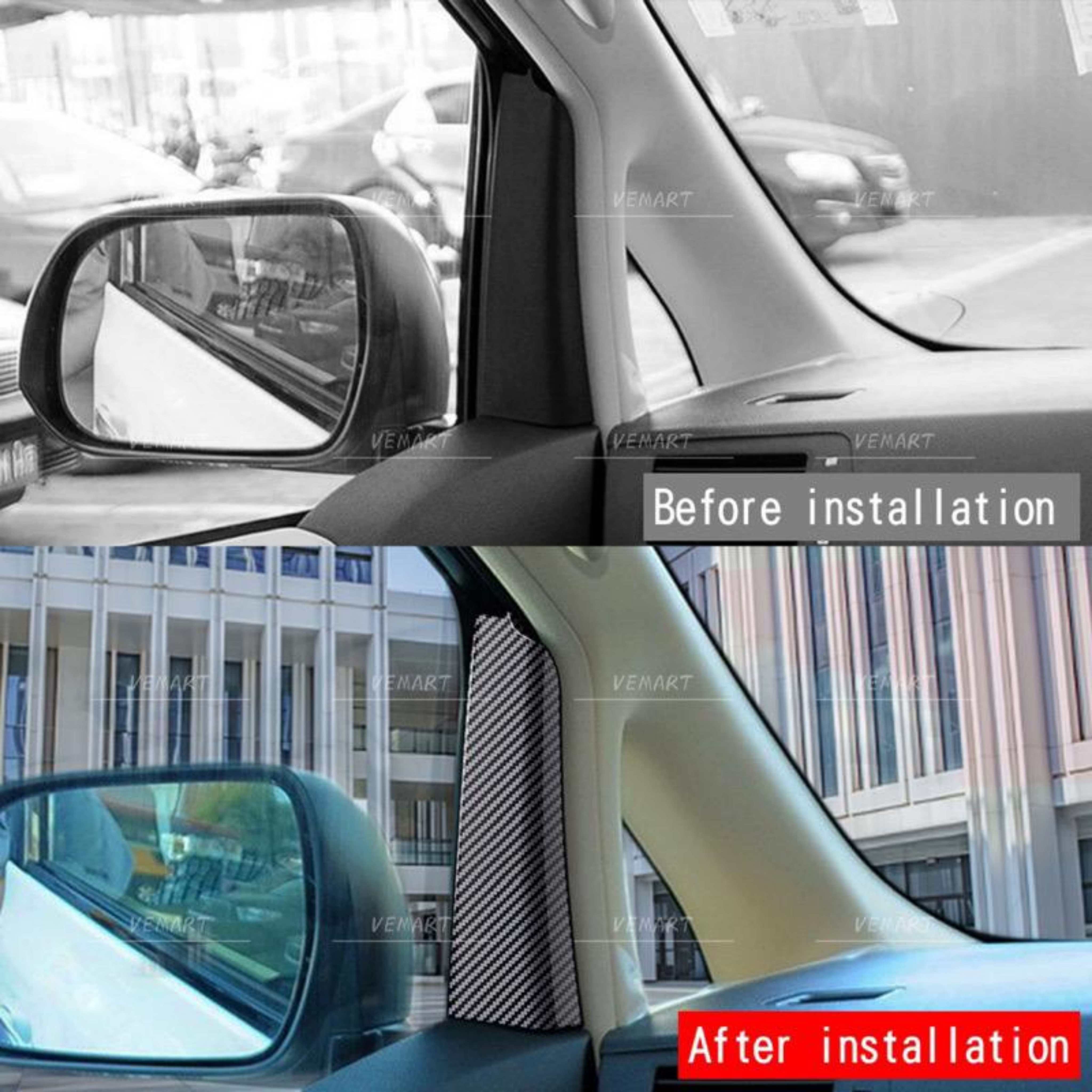 dac toyota alphard vellfire anh20 2008-2014 car indoor pillar frame ...