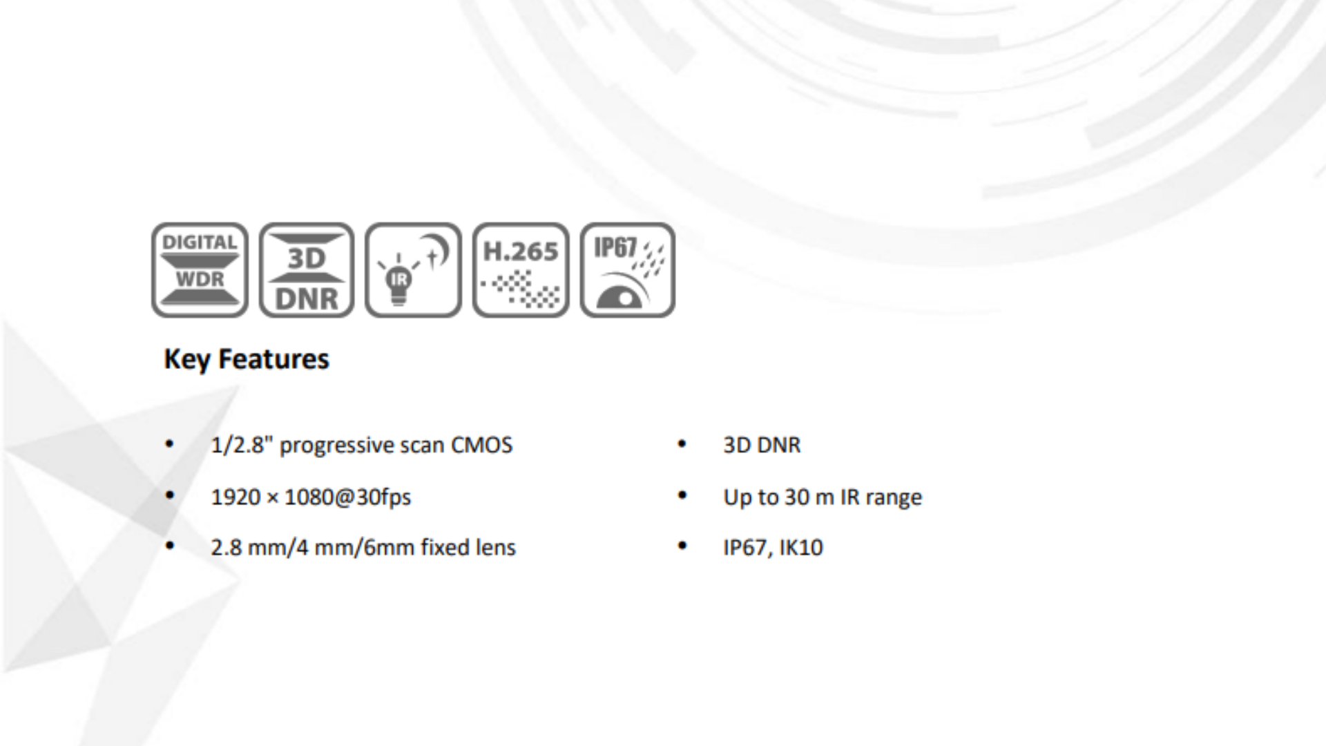 Hikvision 2MP 2 Megapixel Outdoor Turret Dome IP Network CCTV Camera ...