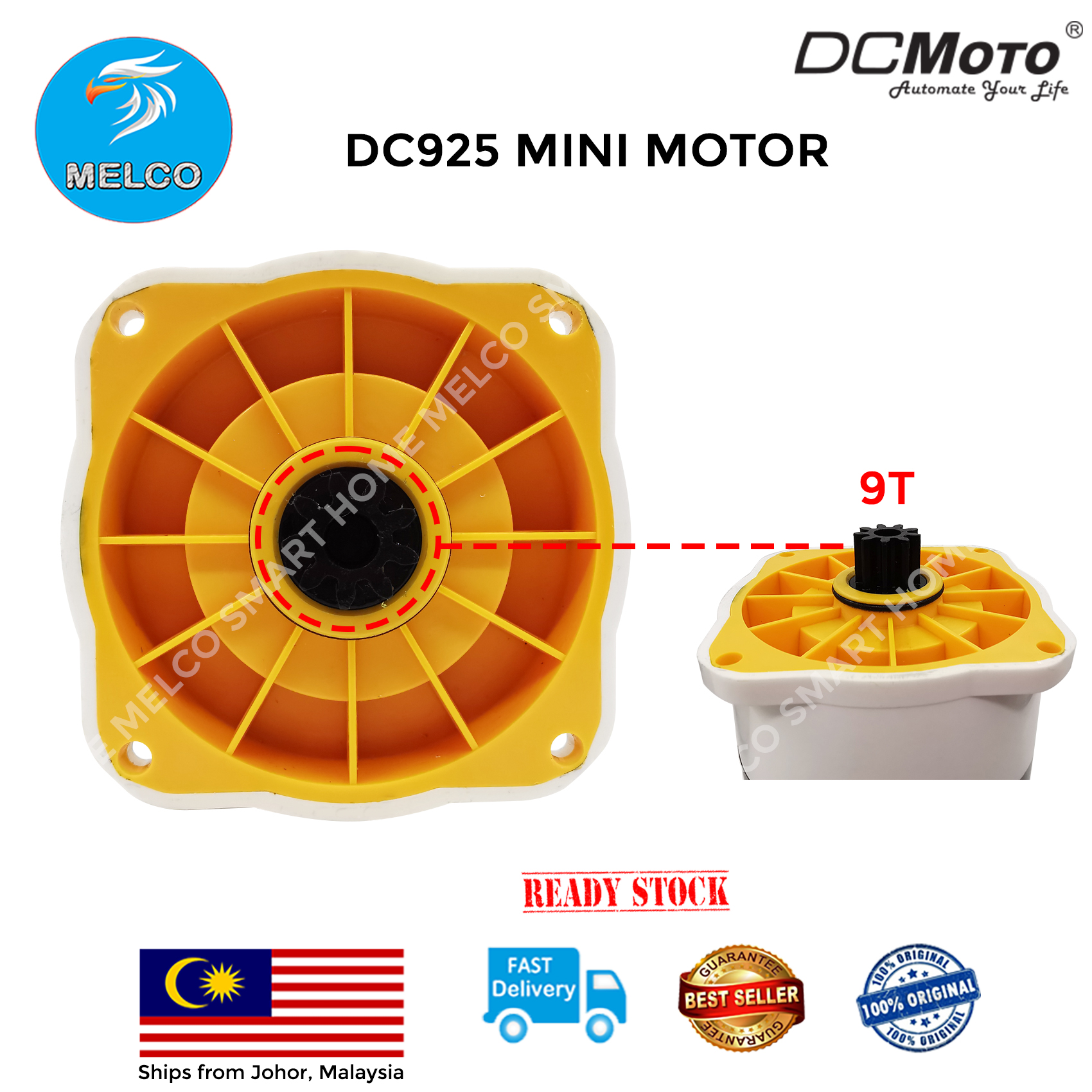 DCMoto DC925 GFM925 Mini Motor, Autogate Motor | Shopee Malaysia
