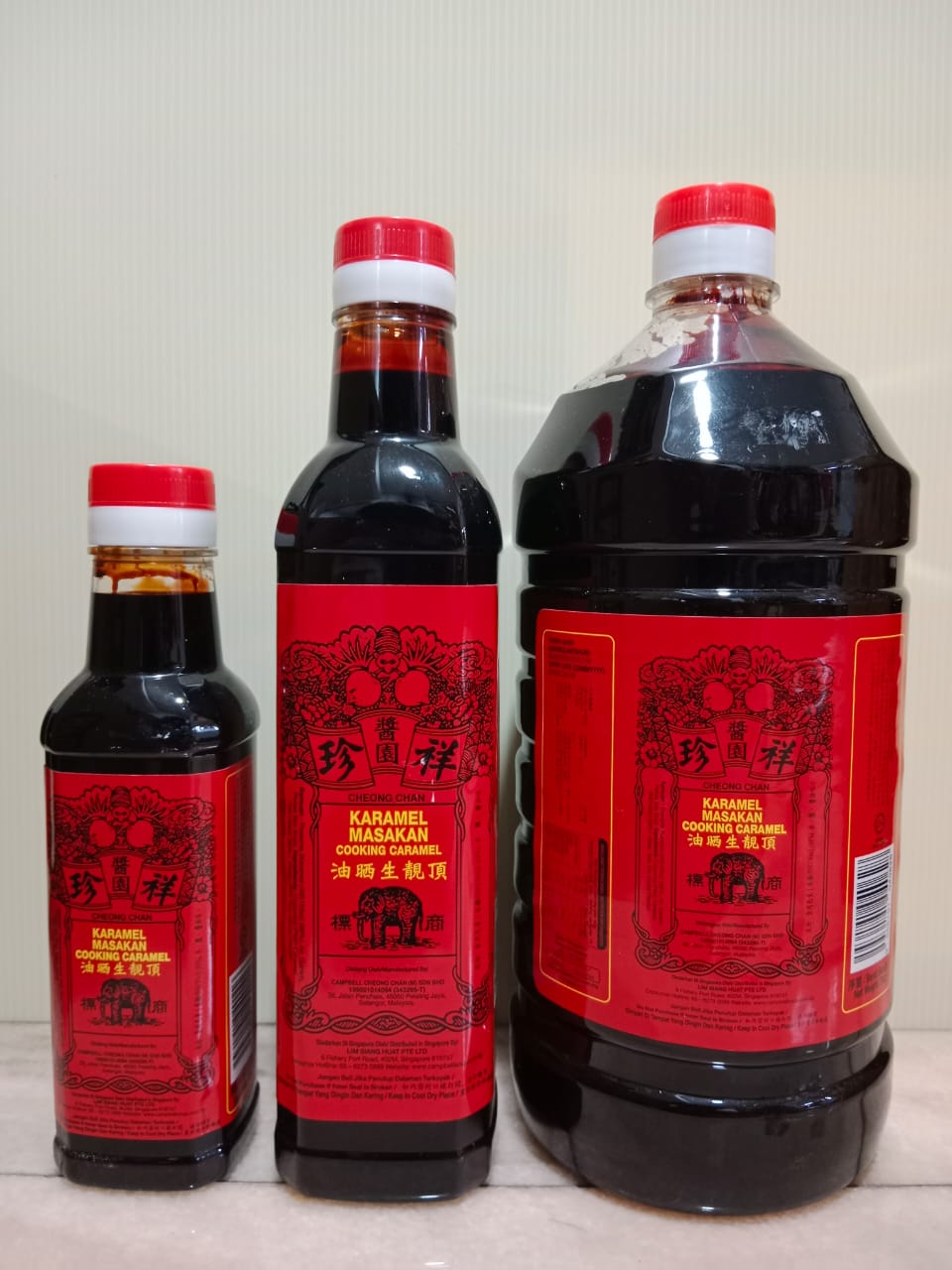 Karamel Masakan Cheong Chan\ Cheong Chan Elephant Cooking Caramel Sauce ...