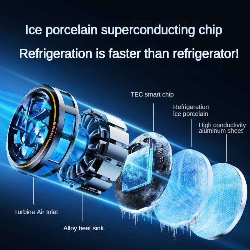 RBTECH Gaming Radiator Fast Cooling Easy Install Self Adhesive Phone ...