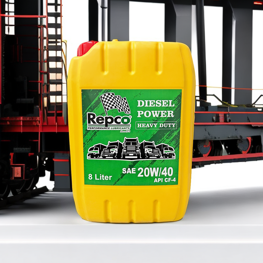 Repco® Diesel Power 20W/40 CF-4 Heavy-Duty Diesel Engine Oil (8L) For ...