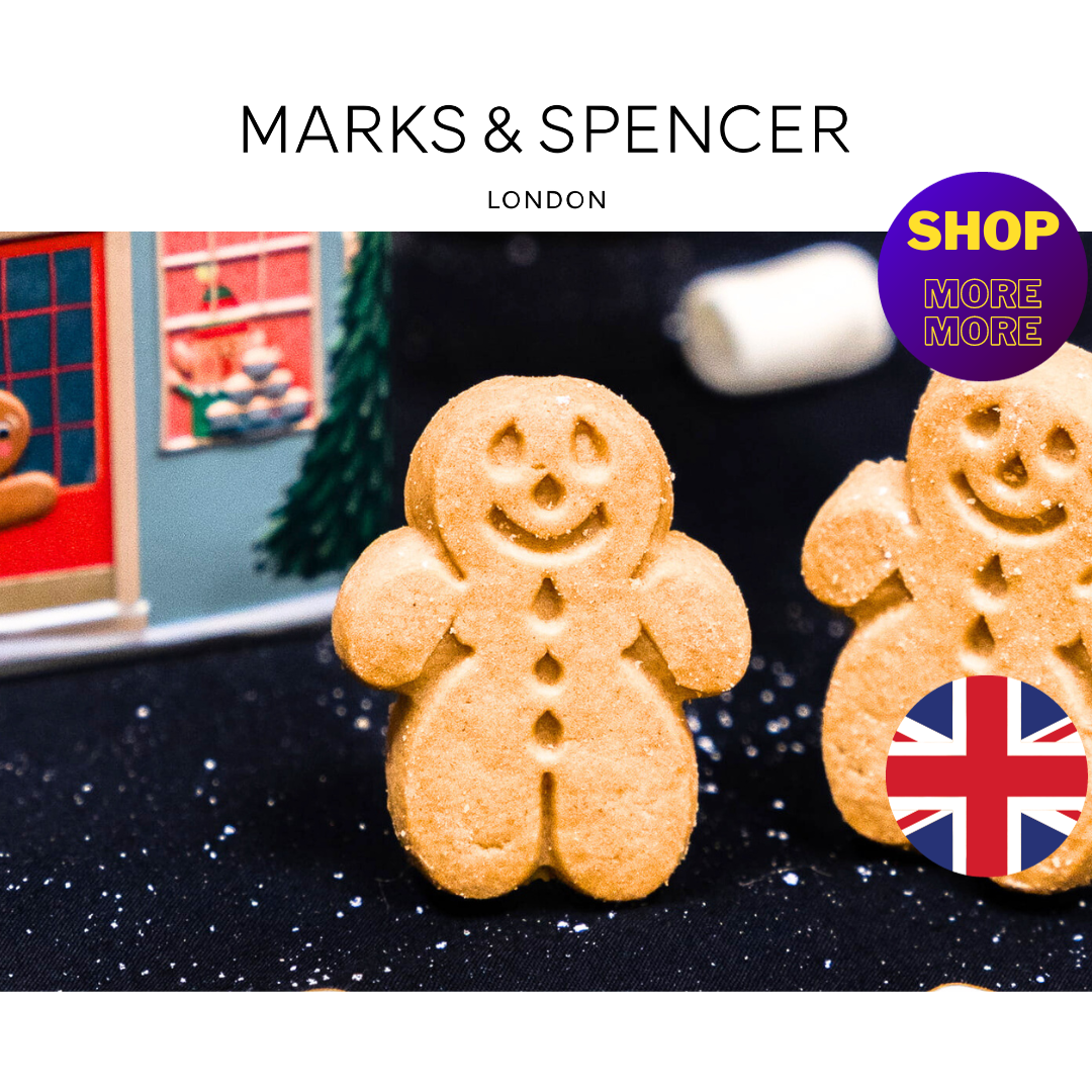 [Christmas Gifts🎁] M&S 🇬🇧 Marks & Spencer Christmas Biscuits All Butter ...