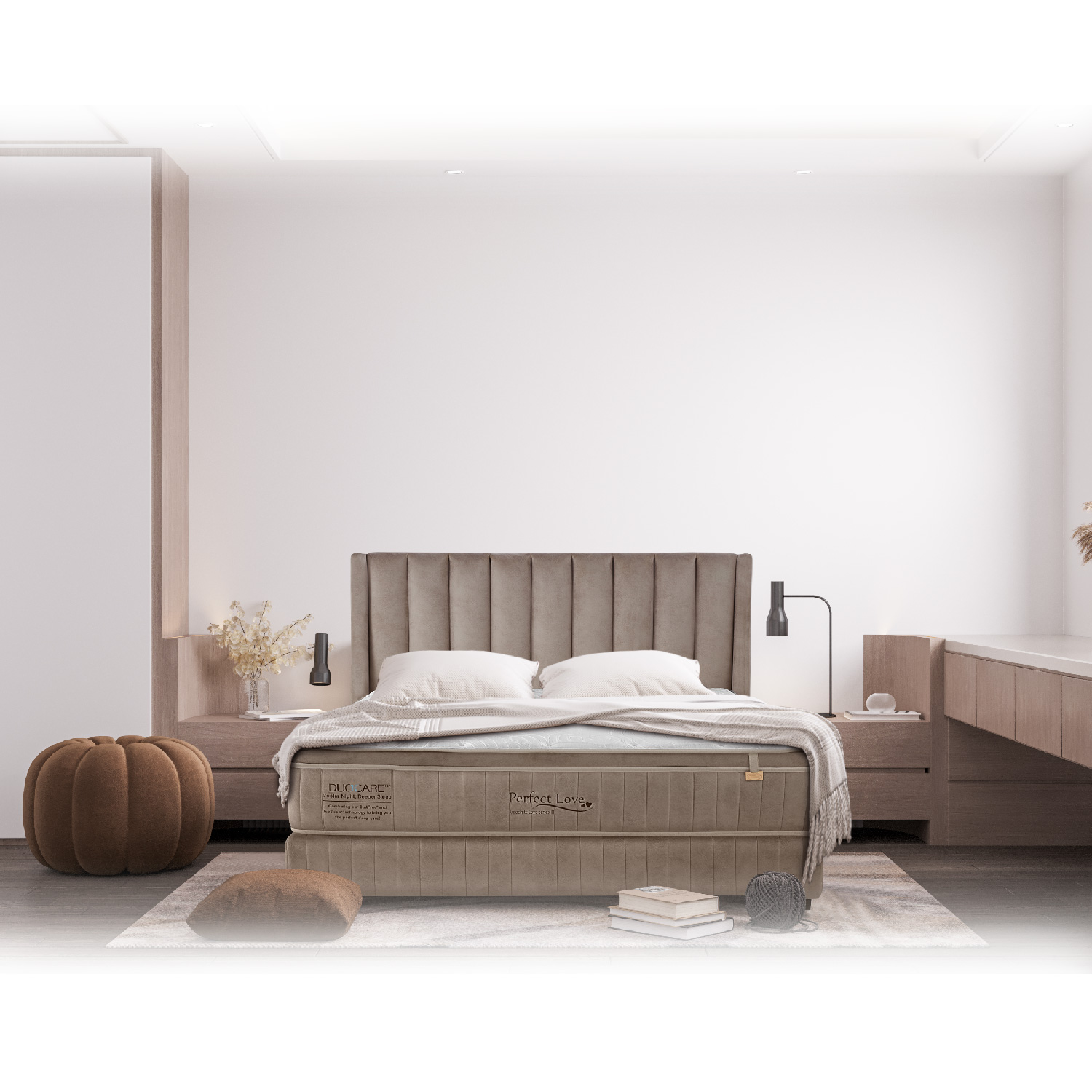 Goodnite Duocare Set - Perfect Love Dual Layer Pocket Spring Mattress ...