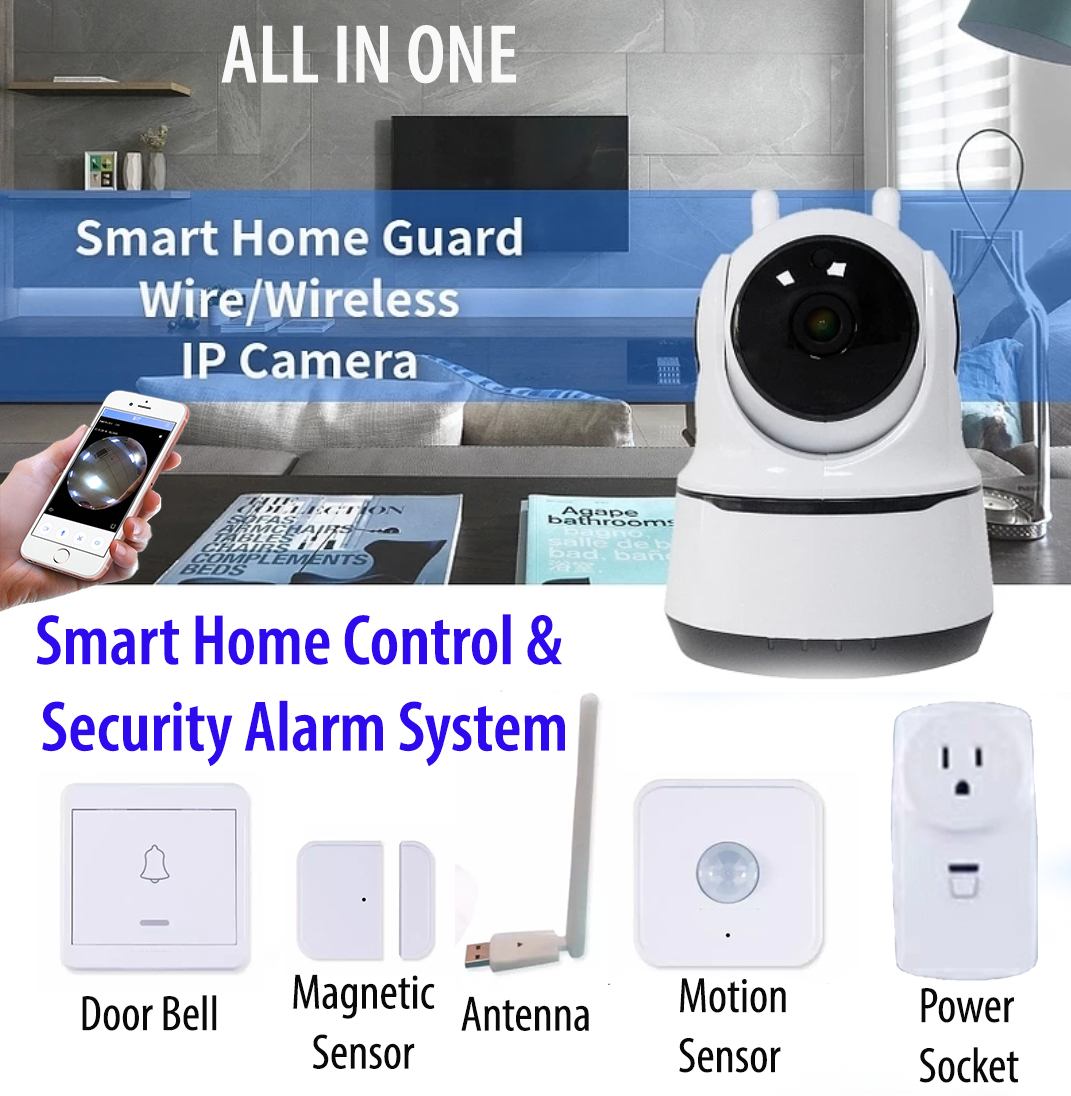 Carecam Pro 2MP 1080p Indoor Dual Light PTZ Auto Tracking Wireless Wifi ...