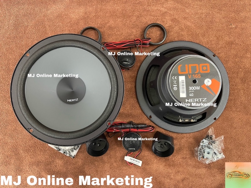 Hertz UNO K165 6.5 inch 2 Way Component Set*100%Original*Perodua,Proton,Honda,Toyota,Nissan Car ...