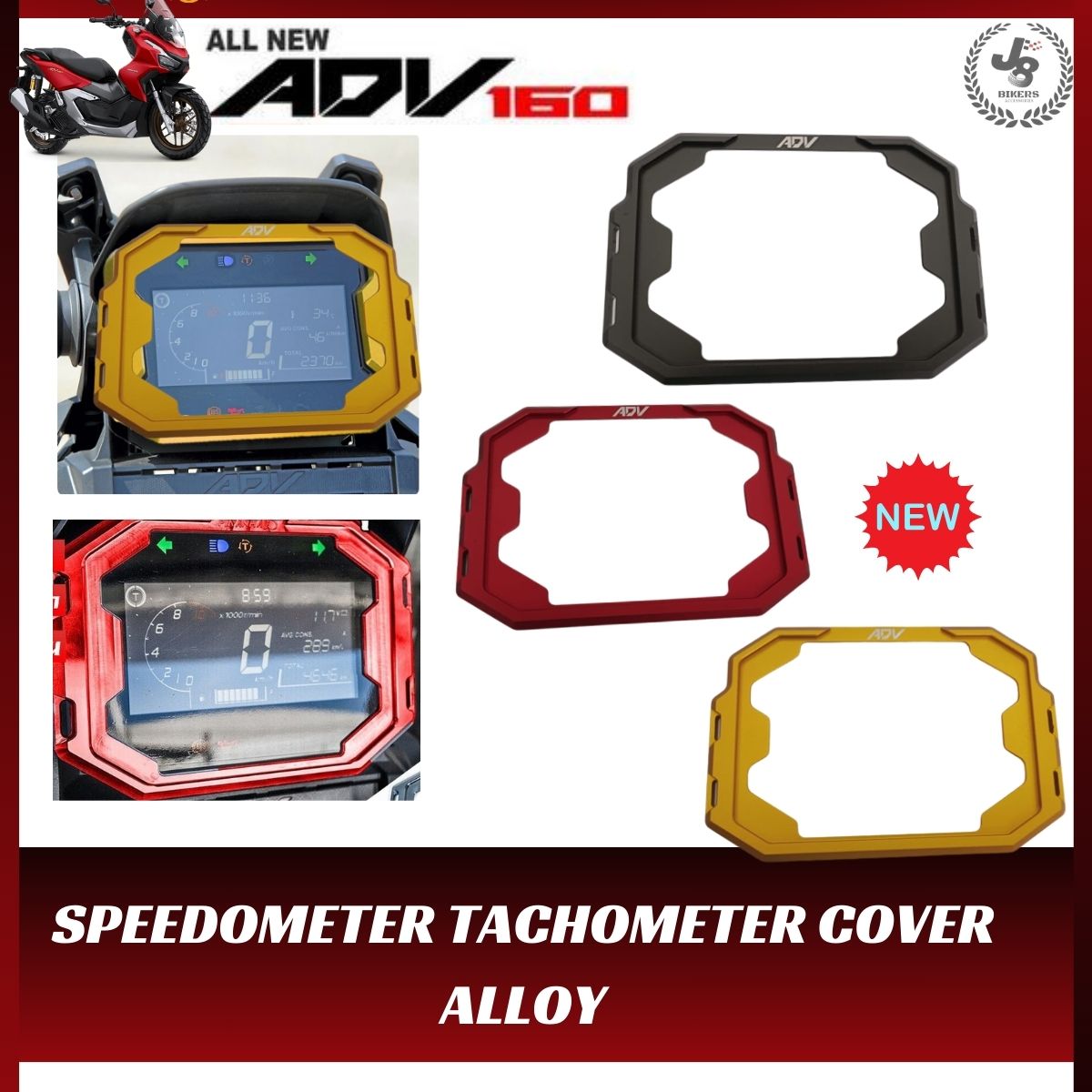 Honda Adv 160 Motorcycle Meter Frame Speedometer Tachometer cover ...