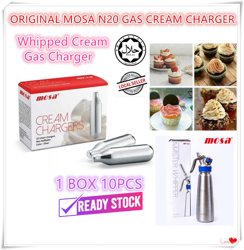 MOSA ORIGINAL N20 GAS CREAM CHARGER Whipped Cream Gas Charger Halal ...