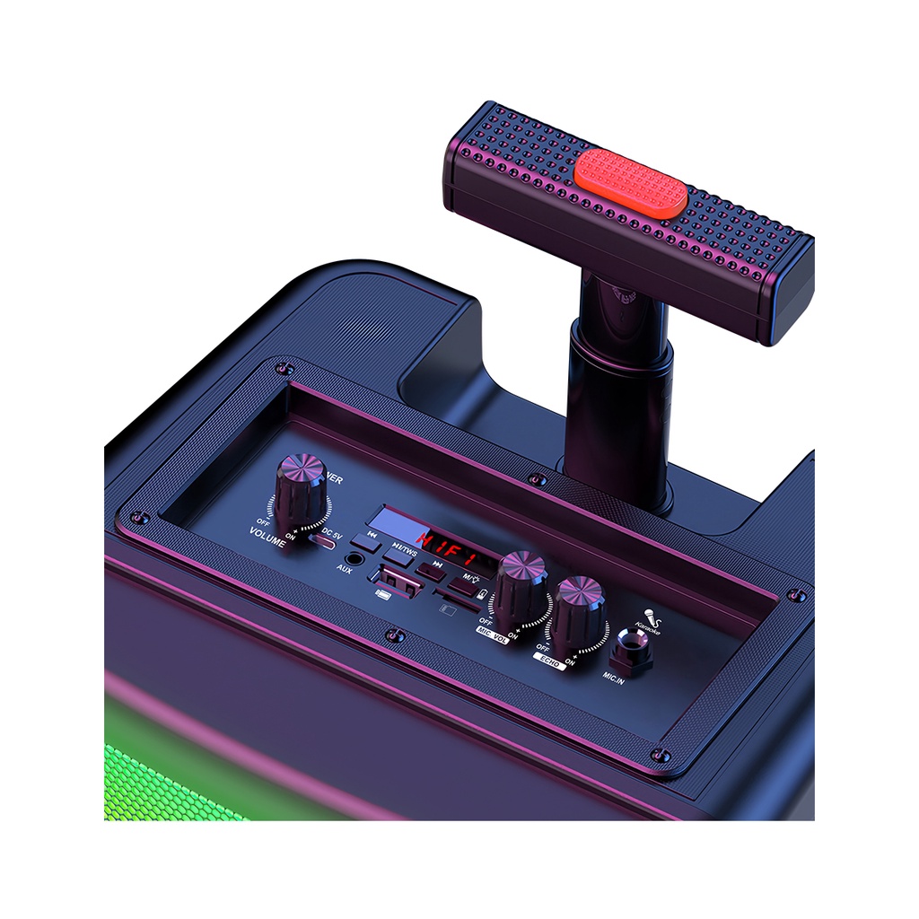 Vinnfier VF TANGO 500 WMV Portable Bluetooth Karaoke Speaker TWS USB ...