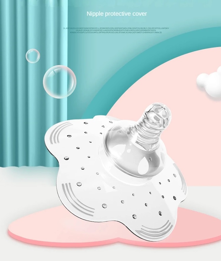 Silicone Nipple Shiled, Breast Shield Nipple Protection, Mother Breastfeeding Auxiliary Nipple ...