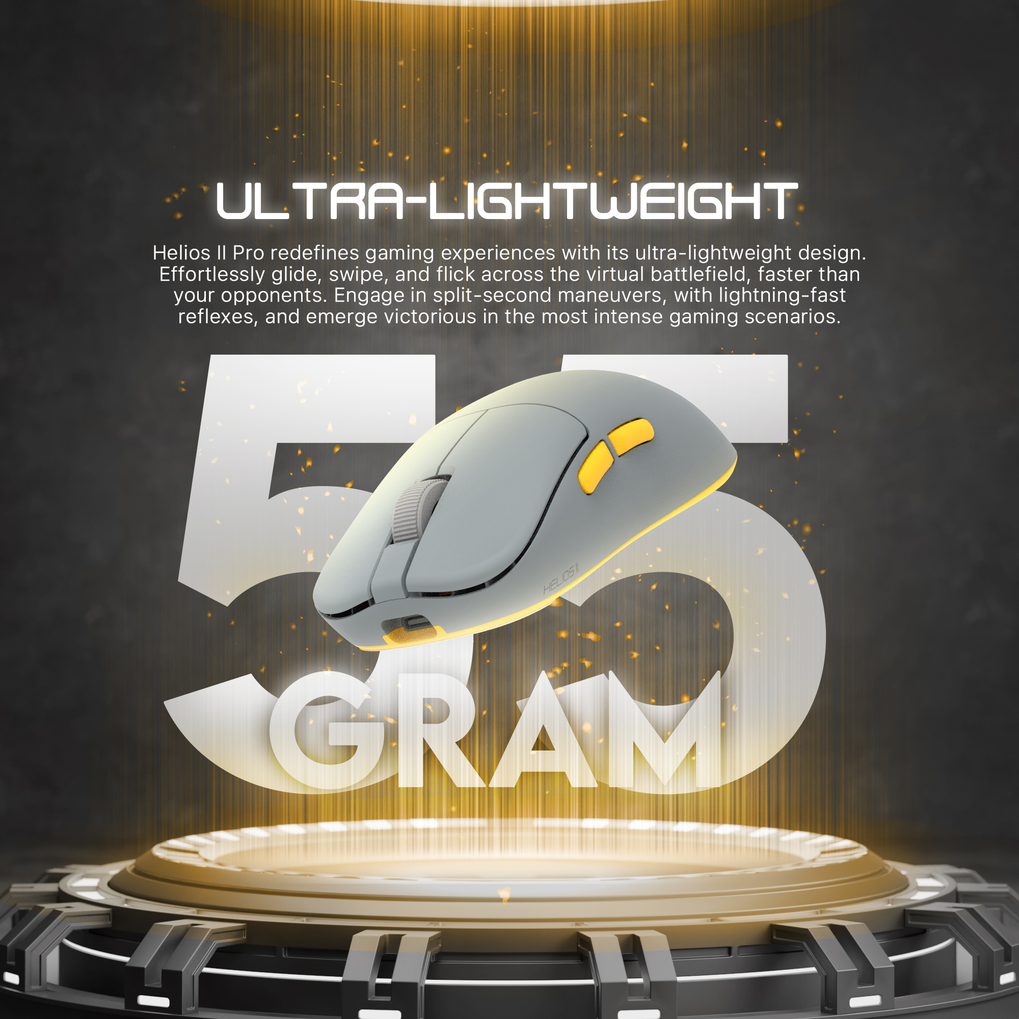 Fantech HELIOS II PRO XD3 V3 Ultra LIGHTWEIGHT Gaming Mouse with 4K ...