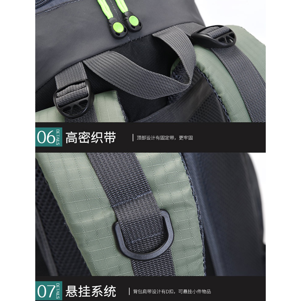 50L Beg Hiking Outdoor Travel Backpack Camping Climbing Hiking Backpack ...